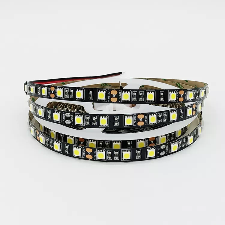 Black LED strip light 60LED